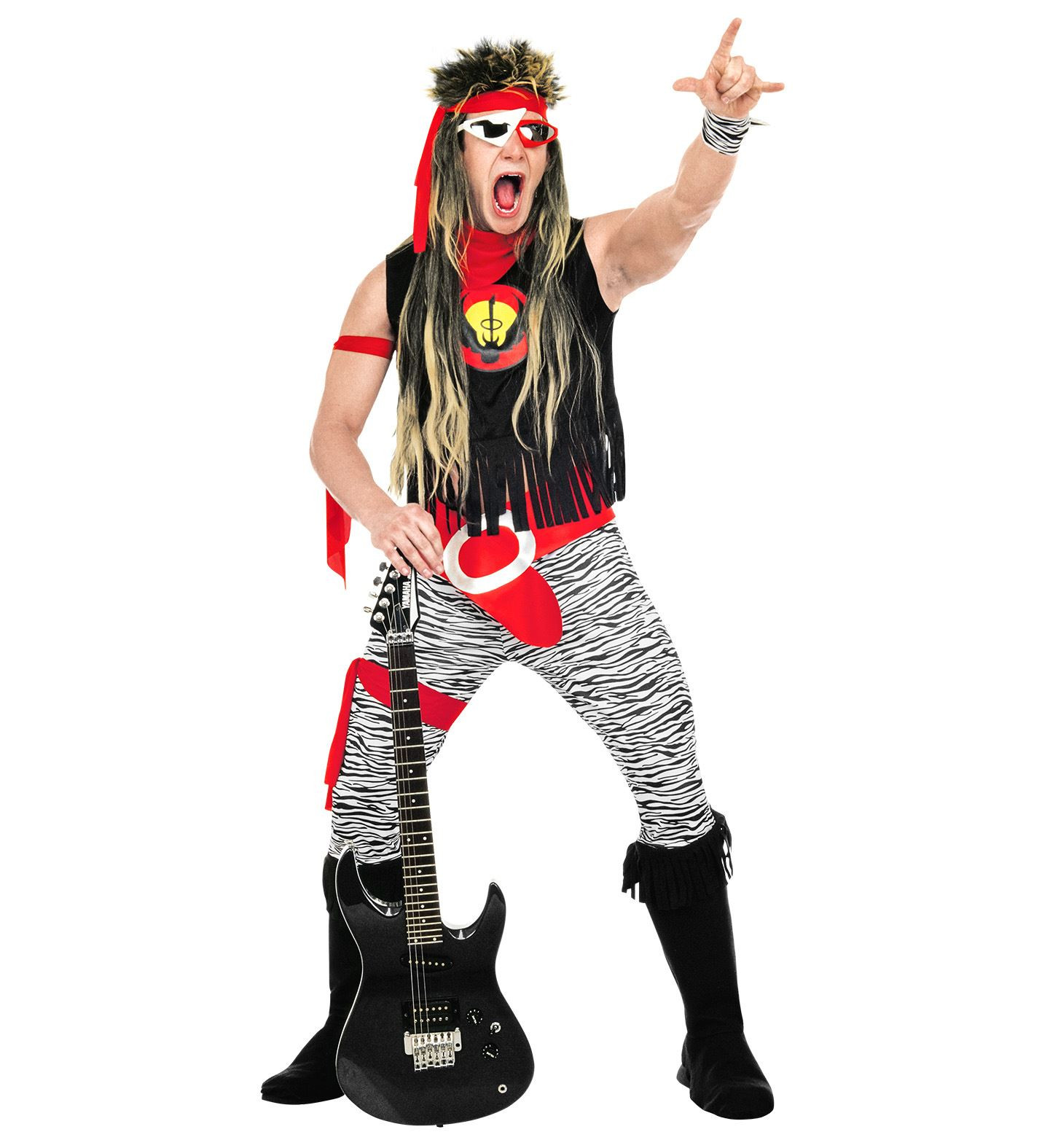 Disfraz De Punk Rockero Para Halloween