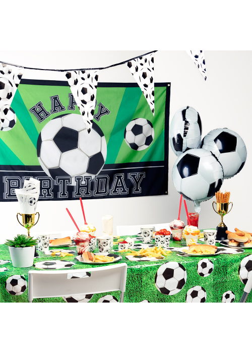 Banderines de Balon - Fiestas de Cumpleaños de Futbol