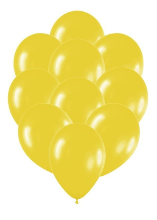 Comprar Globos Amarillos 10 Unid - Globos
