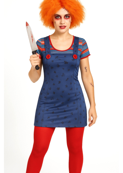 Comprar Disfraz Muñeca Chuky Adulto - Disfraces Halloween Diabolicos