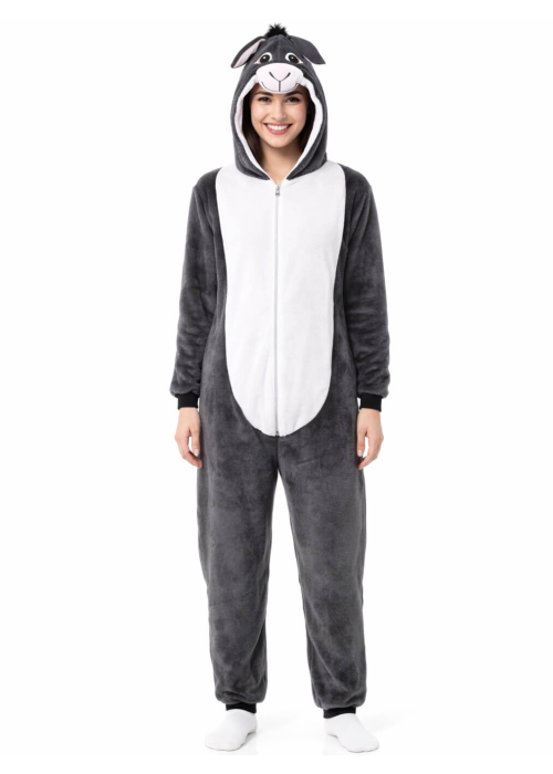 Disfraz De Burro Pijama Peluche adulto - Disfraces Animales